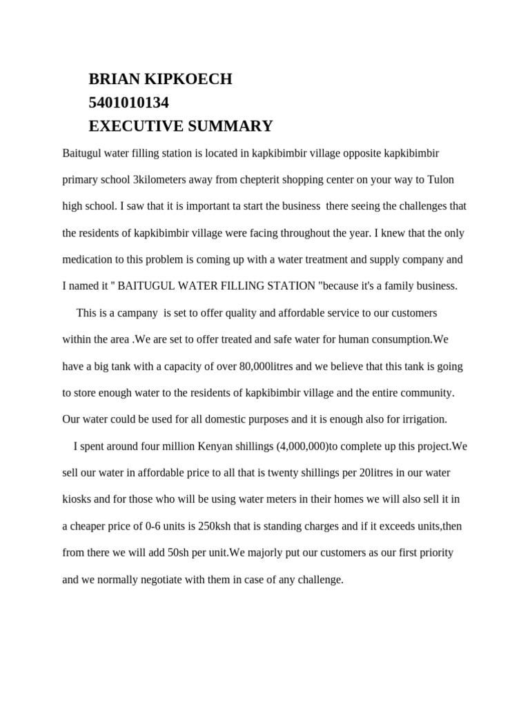 Brian Kipkoech | PDF | Home & Garden