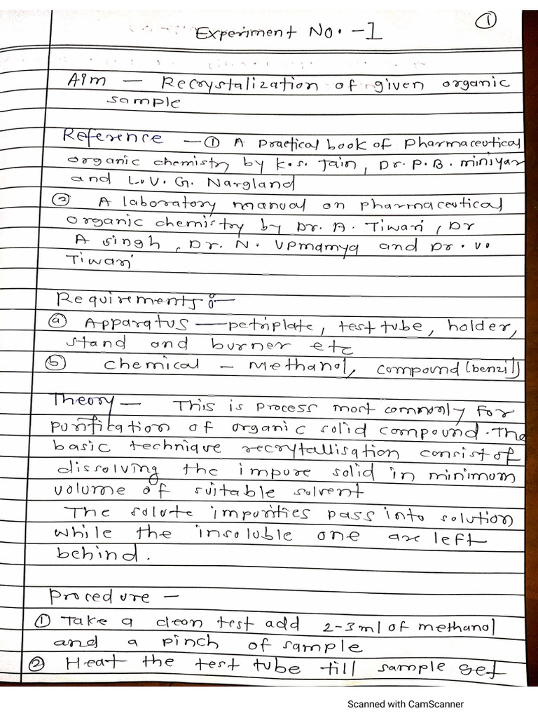 Batch D E Oc 2 Experiment 1-10 | PDF