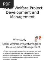 2021 Final Social Welfare Project Development and Management | PDF ...