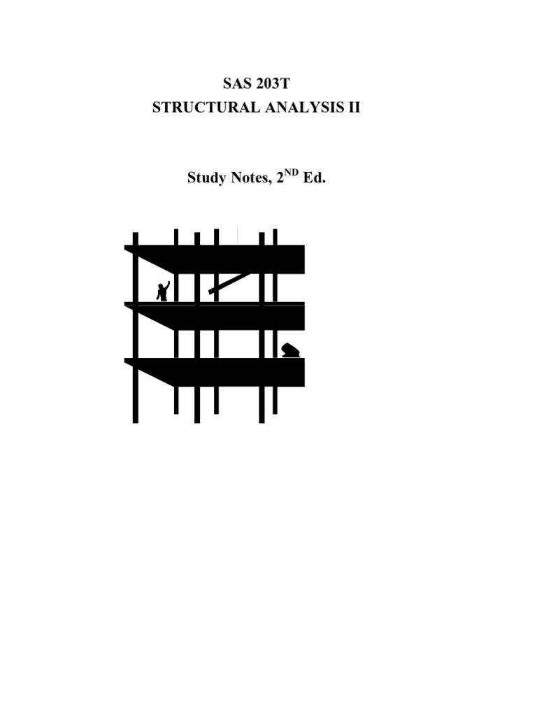 Structural Analysis II Notes Rev1 | PDF | Structural Analysis | Bending