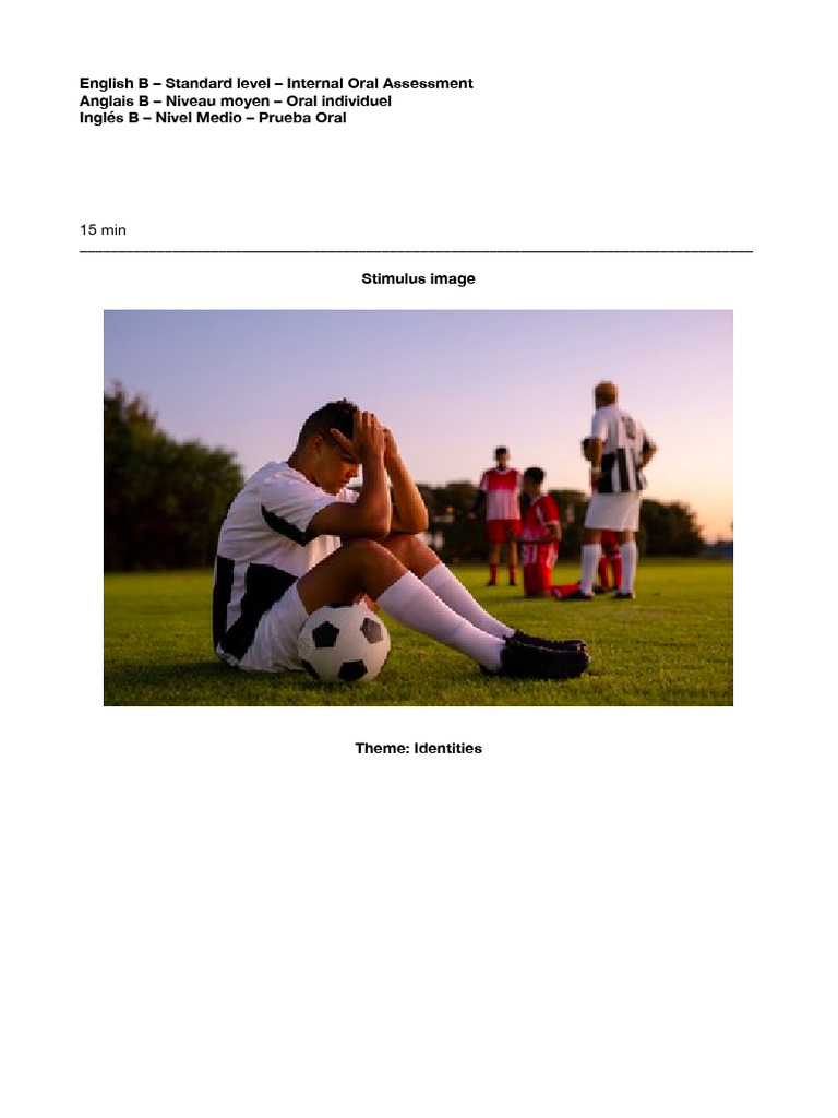 A1 Visual Stimulus Internal Oral | PDF