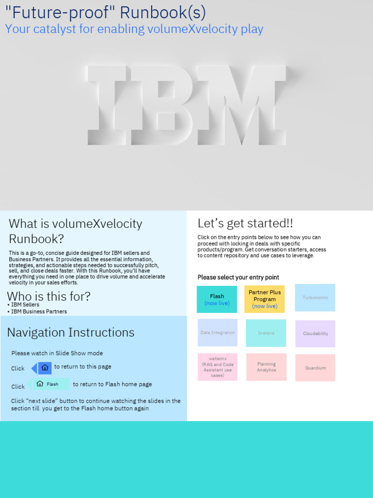 Futureproof Runbooks For Business Partners - Flash - v1.0 | PDF | Computer Data Storage | Ransomware