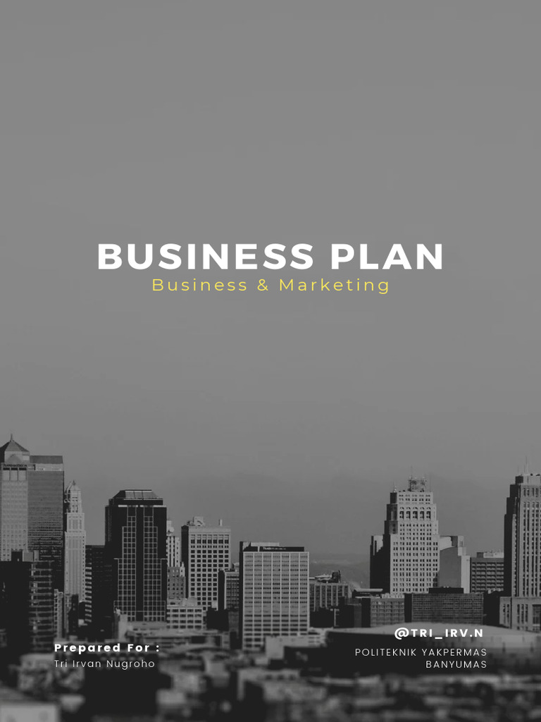 Business Plan Proposal by Tri Irvan | PDF | Kesehatan Holistik ...