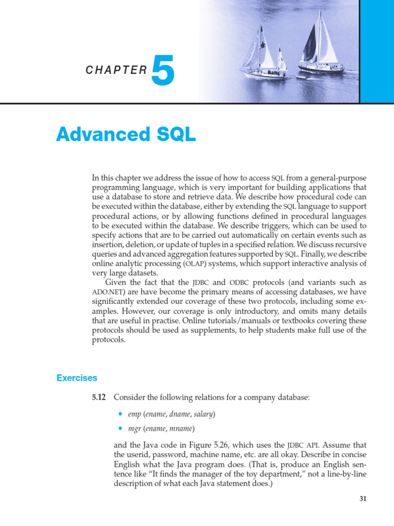 数据库CH | PDF | Databases | Sql