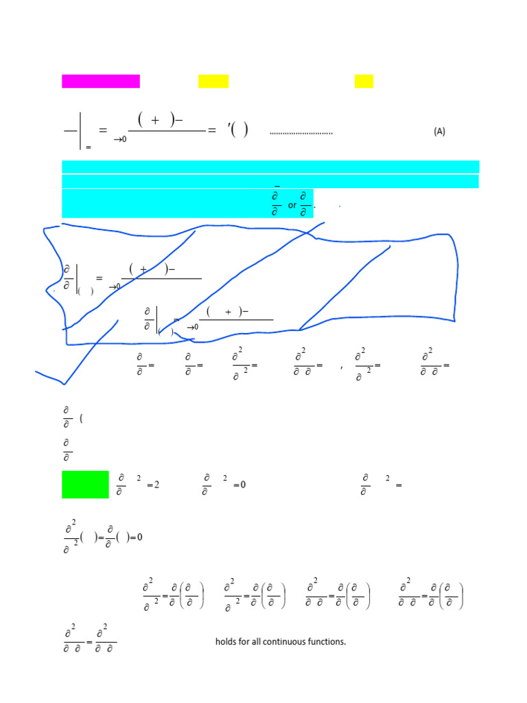 Understanding Partial Derivatives | PDF | Derivative | Function (Mathematics)