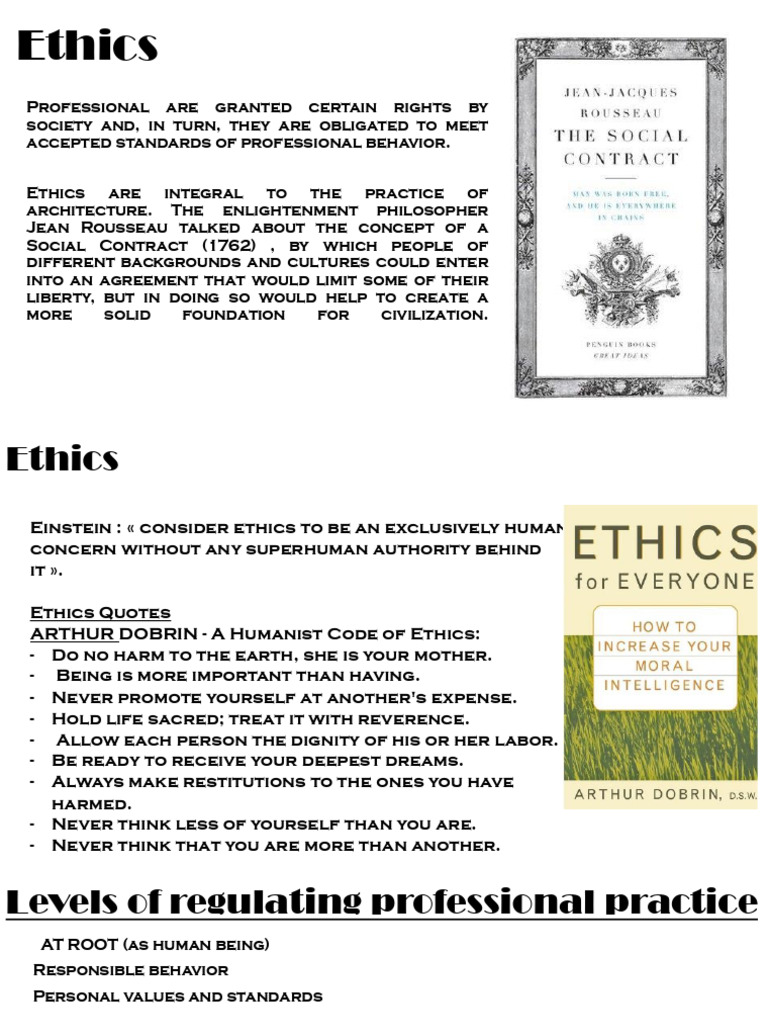 Ethics LEC 01 | PDF | Professional Ethics | Rights