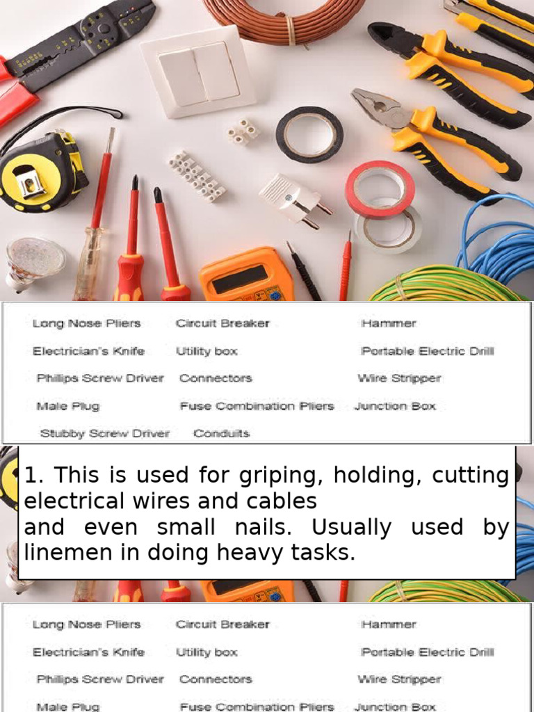 Week 1 TLE 10 (1) (Autosaved) | PDF | Electrical Connector | Electrical ...