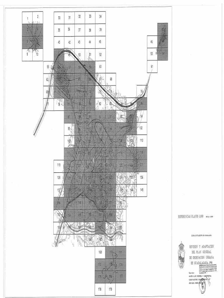 Plan General de Ordenacion Urbana 2000 Plano Guia 1 20000 de Los Planos ...