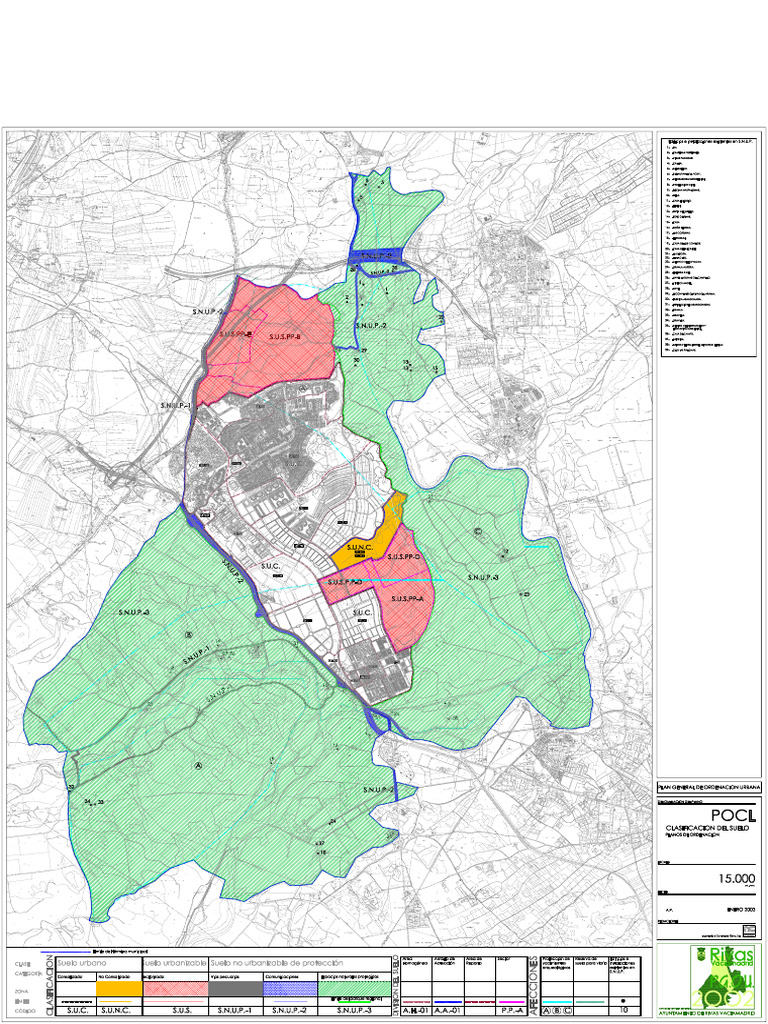 Pgou 2 Ordenacion Planos 2 - Por Clasi | PDF