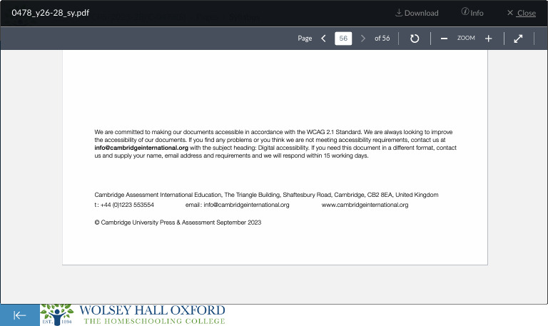 Syllabus: IGCSE COMPUTER SCIENCE SAMPLE | PDF