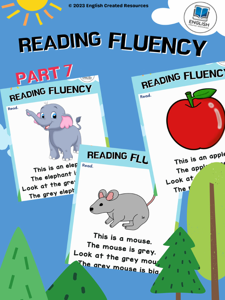 Reading Fluency Part 7 | PDF