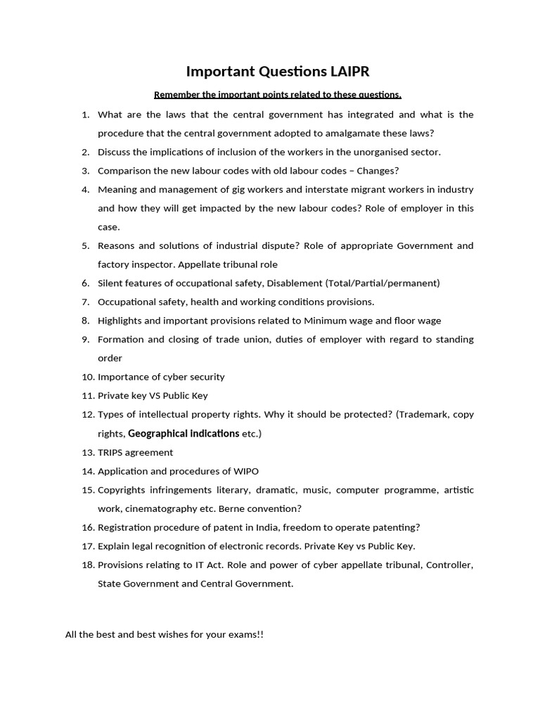 Important Questions-2 | PDF | Business