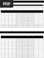 Travel Allowance Tables - 2025 | PDF