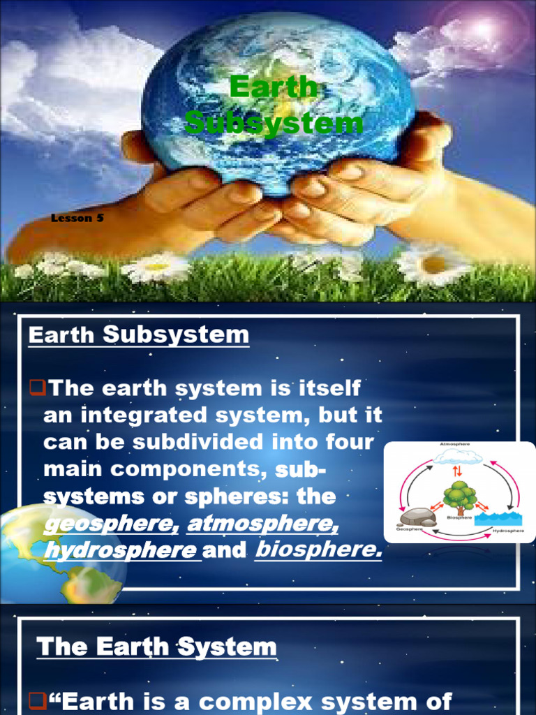 Earth Subsystem Lesson 5 | PDF | Earth Sciences | Atmosphere