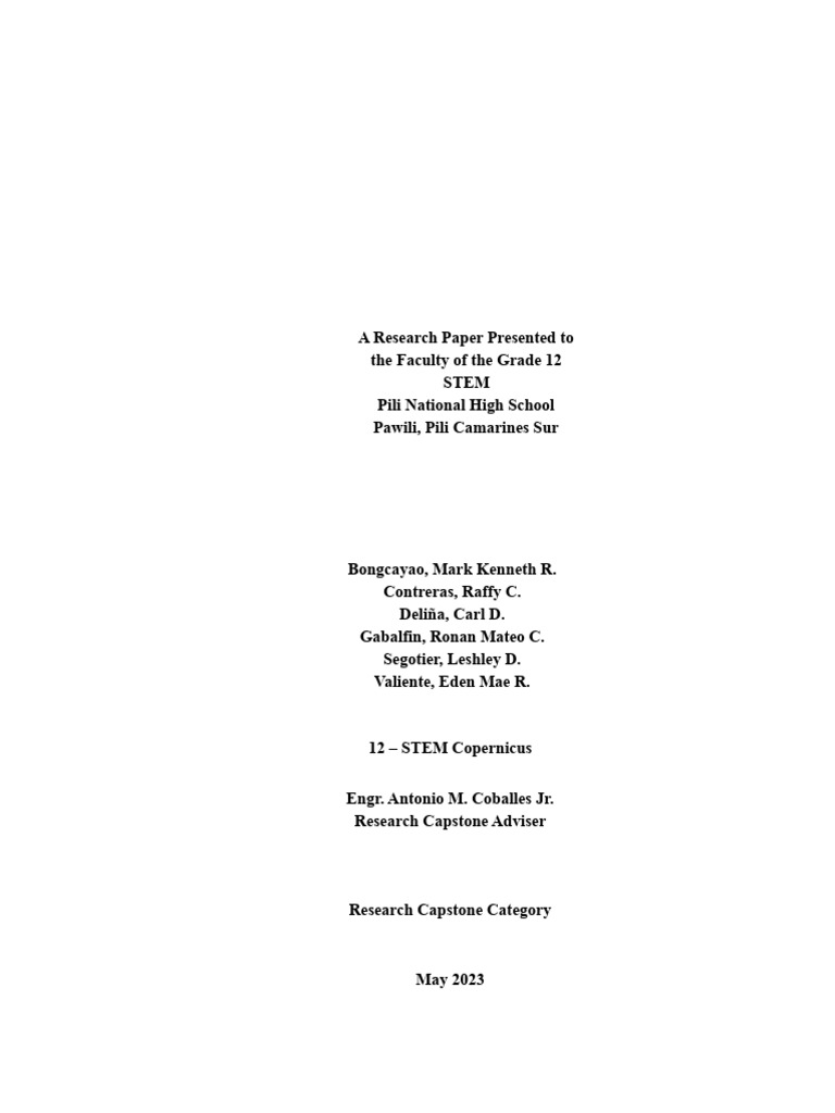 Project Fireguard (12 Stem Copernicus) Final Manuscript | PDF | Firefighting | Firefighter