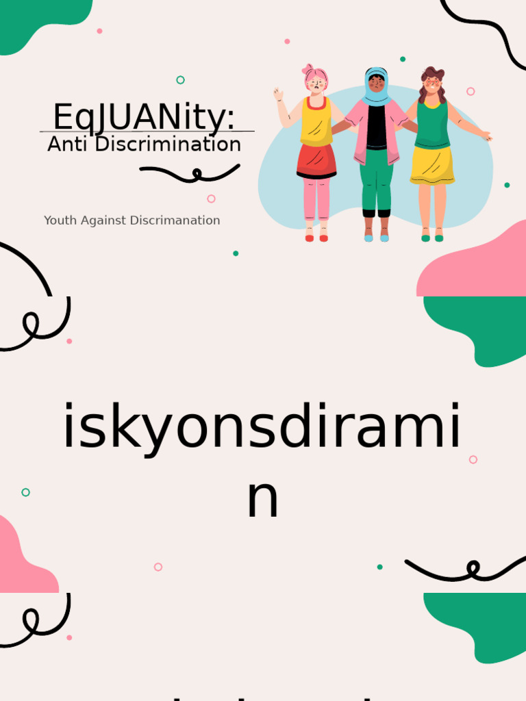 Anti Discrimination | PDF