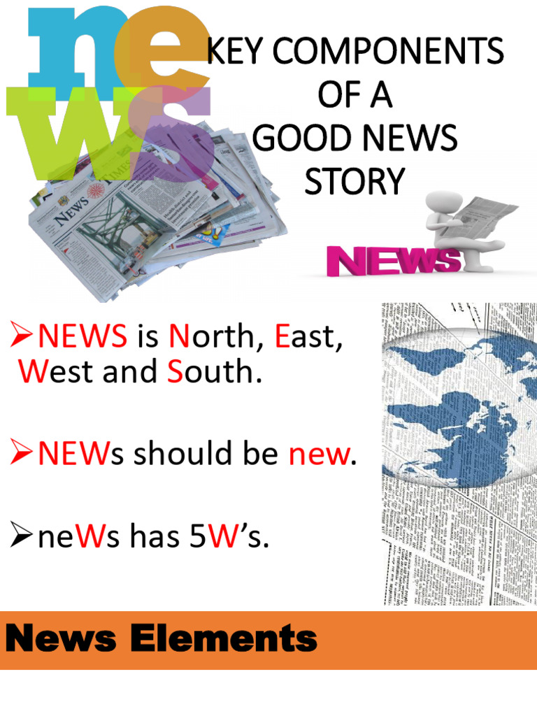 Key Elements of a News Story | PDF | Social Science