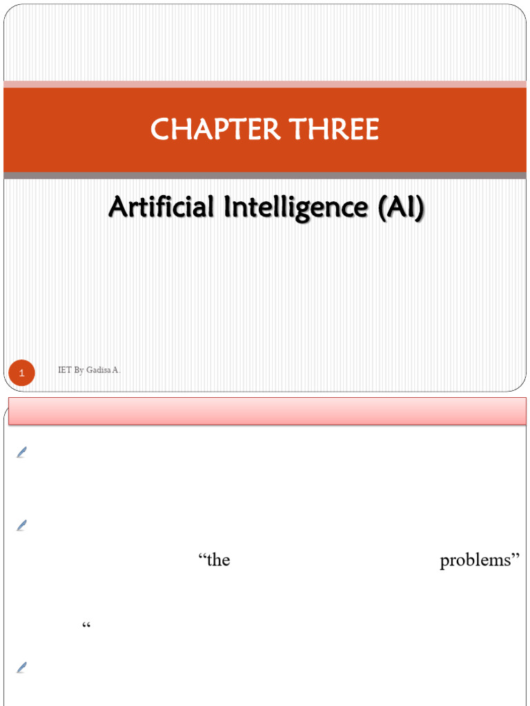 Chapter Three, Four, Five and Six | PDF | Artificial Intelligence | Intelligence (AI) & Semantics