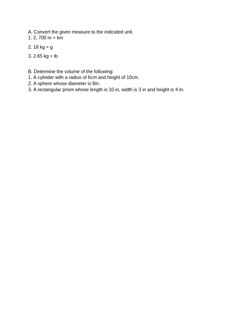 Grade 7 Assignment | PDF | Science & Mathematics