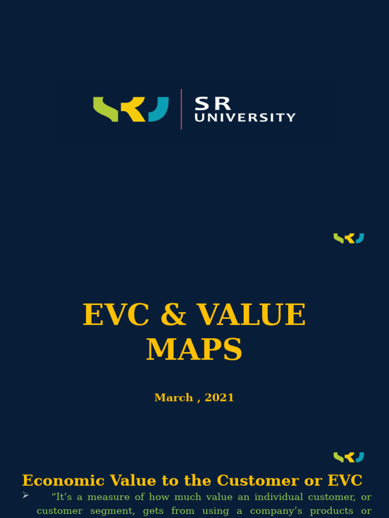 EVC & Value Maps | PDF | Profit (Economics) | Marketing