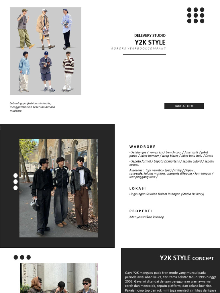 Y2k Style Concept | PDF