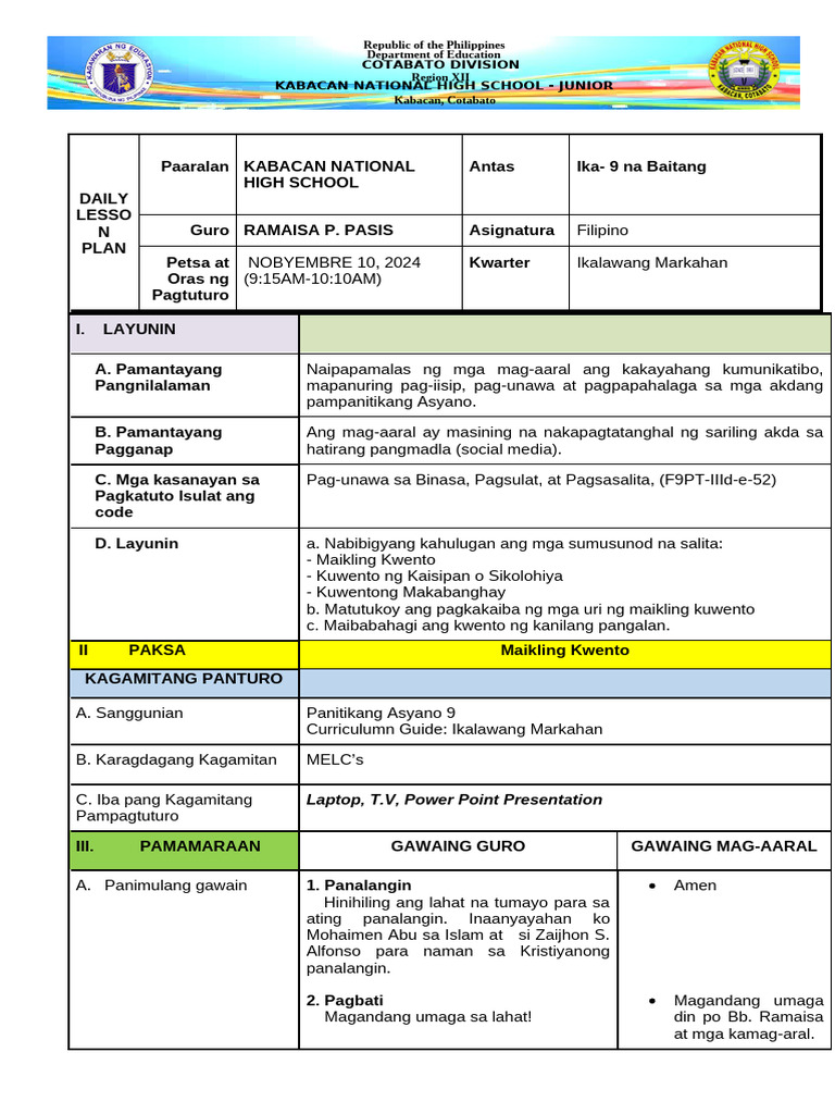 Ramaisa Pasis (LP) | PDF