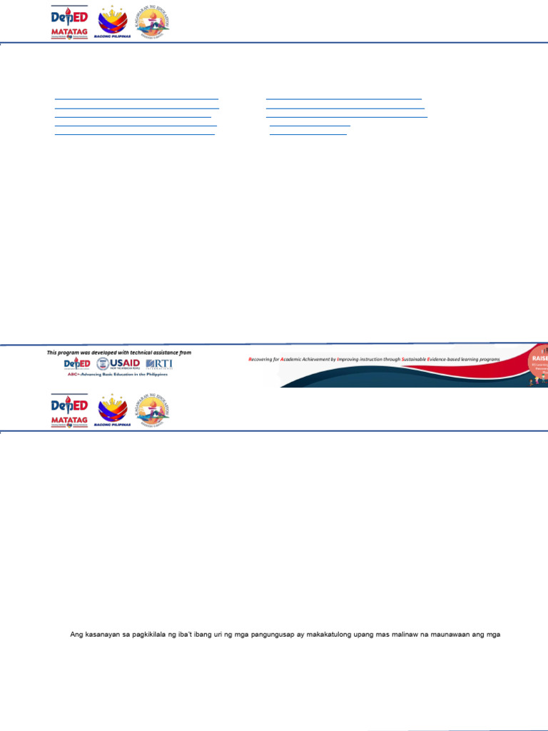 Grade 1 - Q1 - Lesson 3 1 | PDF