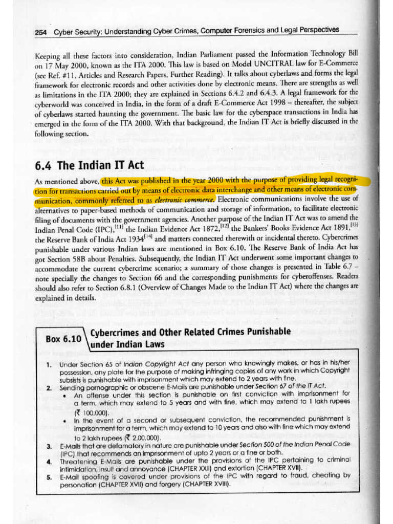 It Act 2000 | PDF