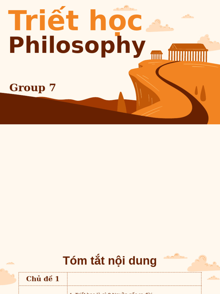 Ancient Greek Philosophy Lesson For High School by Slidesgo | PDF