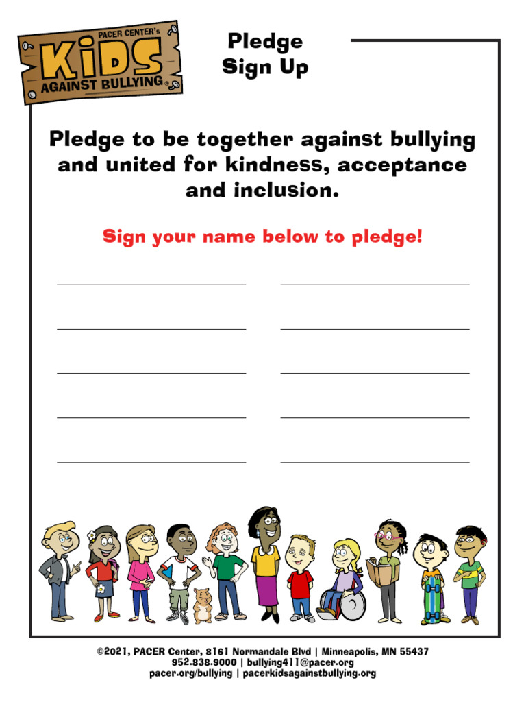 Pledge Signup Kids | PDF | Business