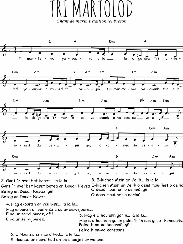 Tri Martolod | PDF