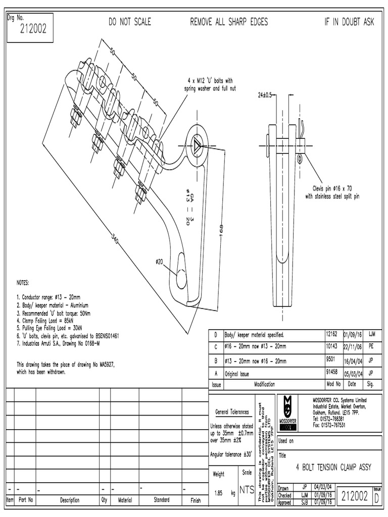 Tension Clamp | PDF