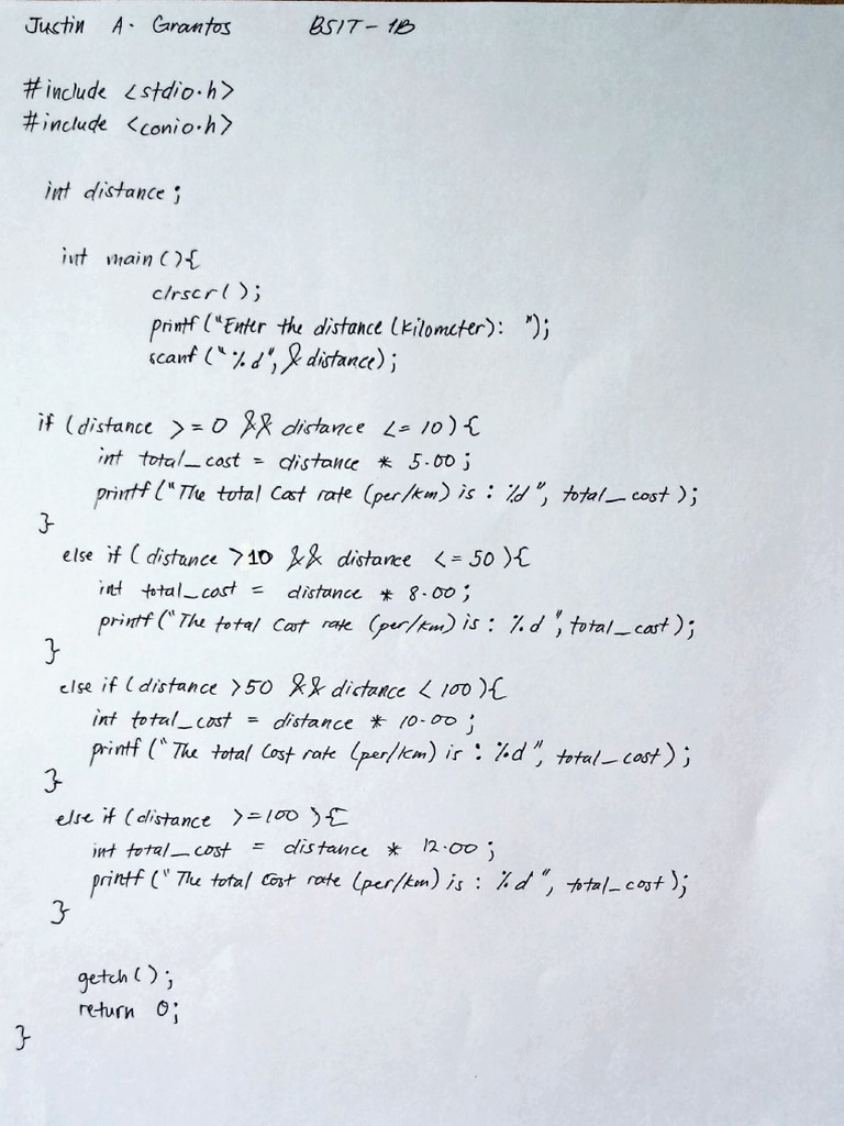 Grantos (Bsit - 1b, Quiz 3) | PDF