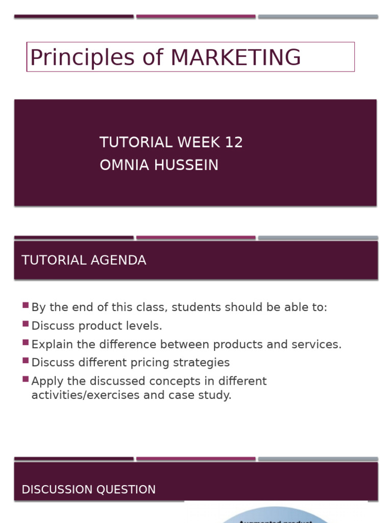 Principles of Marketing Week 12 | PDF | Brand | Marketing