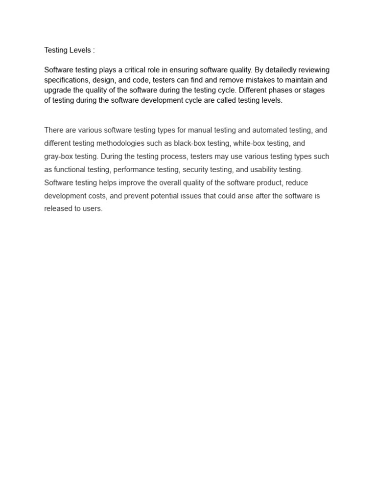 4940System Testing | PDF | Software Testing | Unit Testing 4940System Testing | PDF | Software Testing | Unit Testing