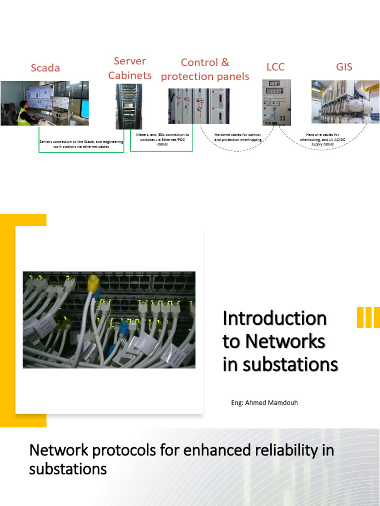 Introduction To Networks in Subststions | PDF | Computer Network ...