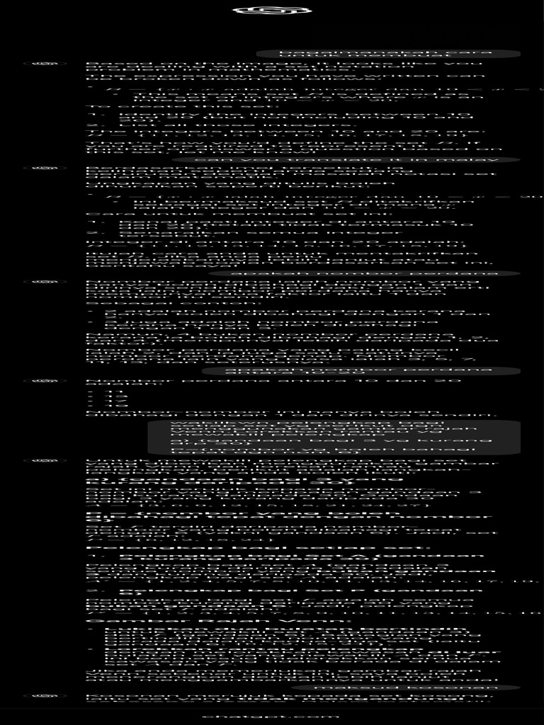 Set Notation Integer Example | PDF