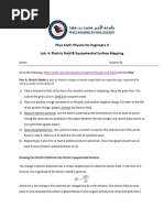 Lab-5 Electric Potential and Electric Field - PhET Simulation-1 | PDF ...
