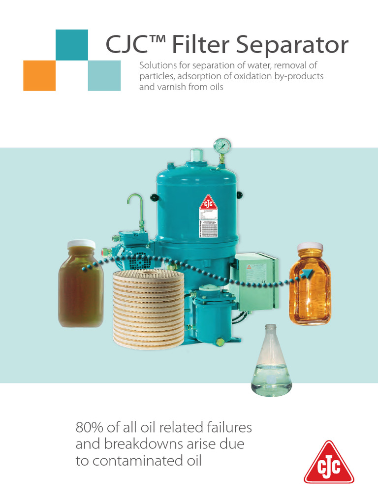 Filter Separator Brochure Uk Ver. 003 06.2016 Low | PDF | Filtration ...