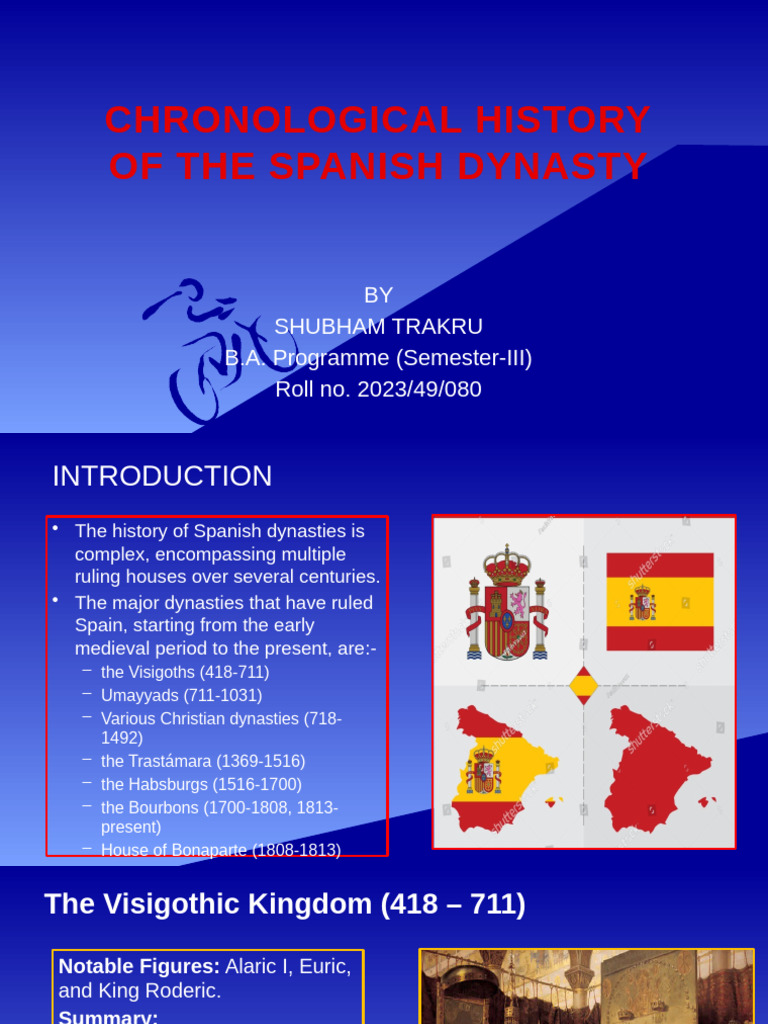Chronology of Spain1 | PDF | House Of Bourbon | Monarchy
