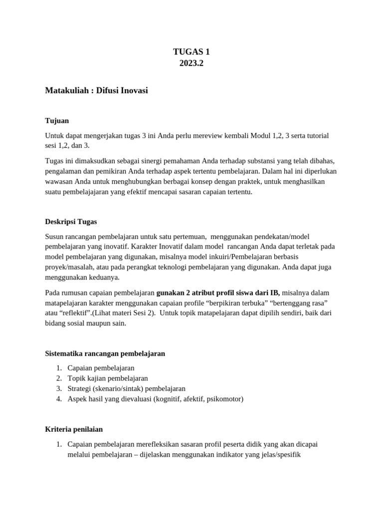 Difusi Inovasi | PDF