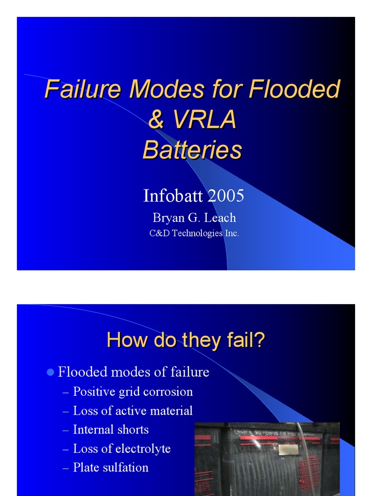 Battery Failure Analysis Guide | PDF | Battery (Electricity ...