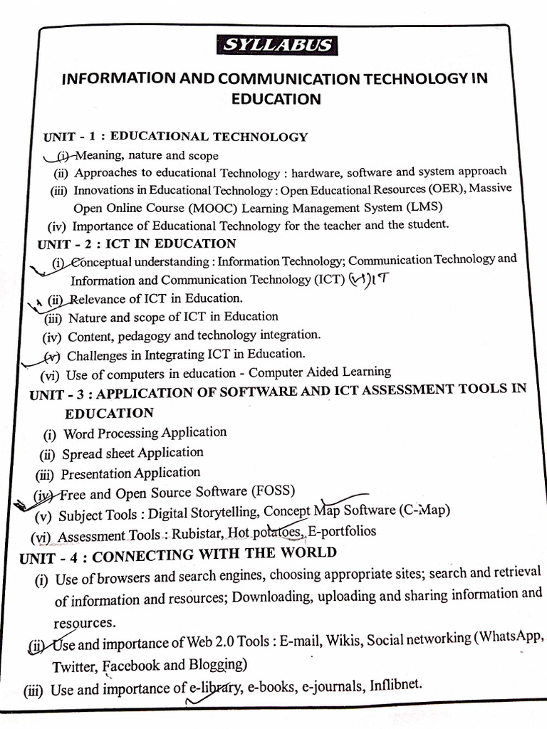 ICT? in education?‍? | PDF