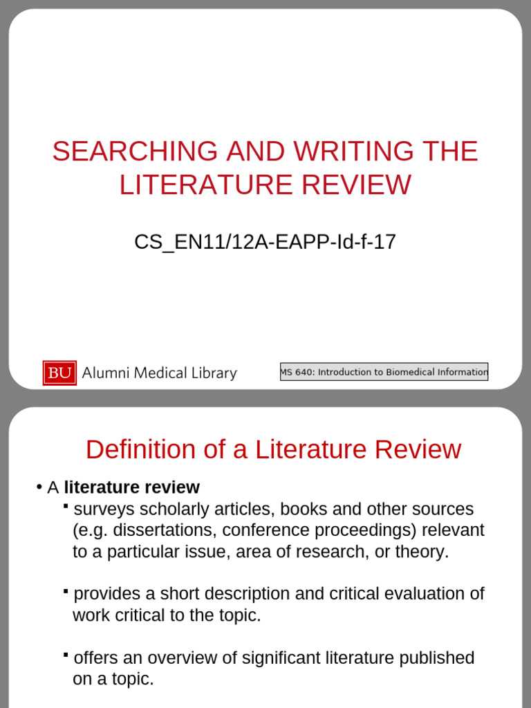 Literature Review in Biomedical Research | PDF | Feminism | Gender Studies