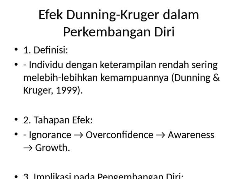 Dunning Kruger | PDF | Komputer