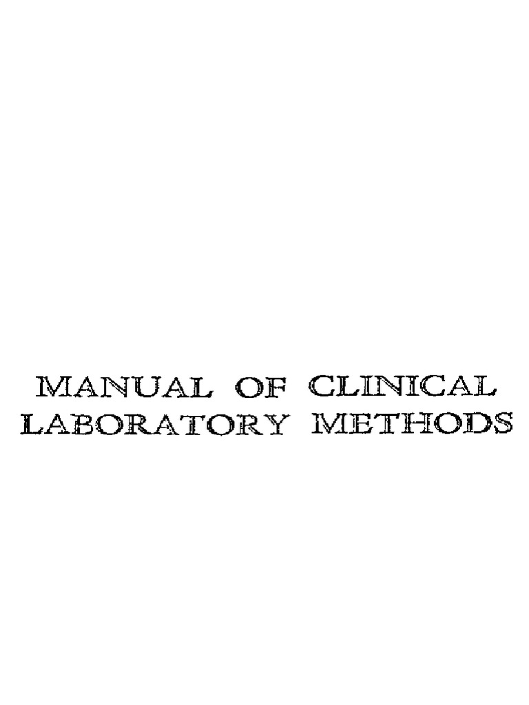 2015.145746.manual of Clinical Laboratory Methods | PDF