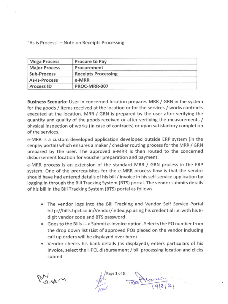 Proc MRR 007 | PDF
