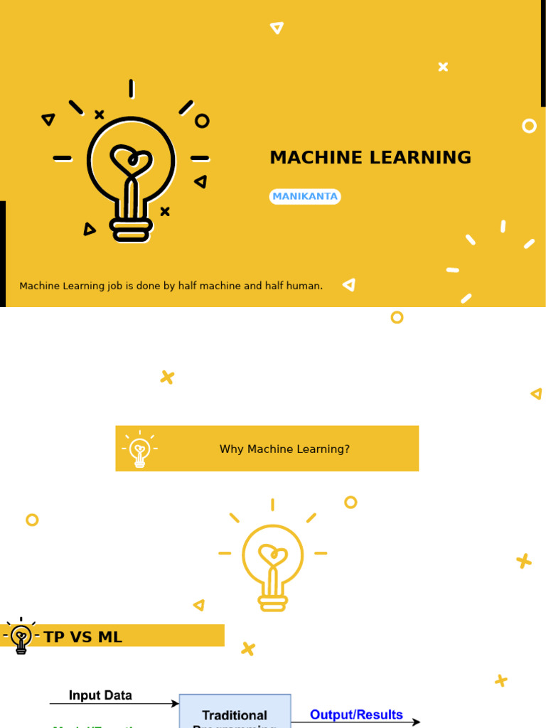 Introduction to Machine Learning | PDF | Machine Learning | Mean ... Introduction to Machine Learning | PDF | Machine Learning | Mean ...
