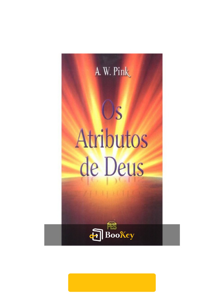 Os Atributos De Deus Pdf Deus Onisciência