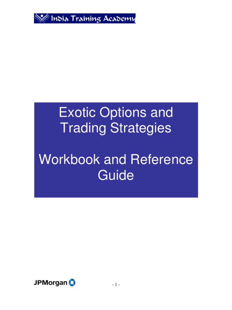 Exotic Options Trading Strategies Guide | PDF | Call Option | Option ...